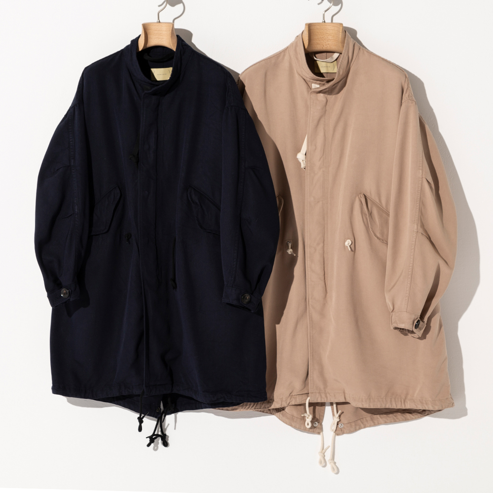 Washable Silk Grosgrain Fish-Tail Coat