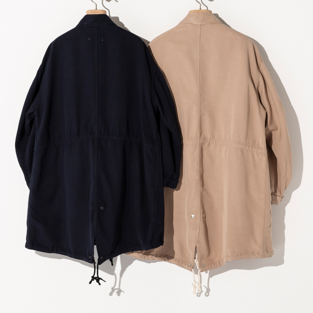 Washable Silk Grosgrain Fish-Tail Coat