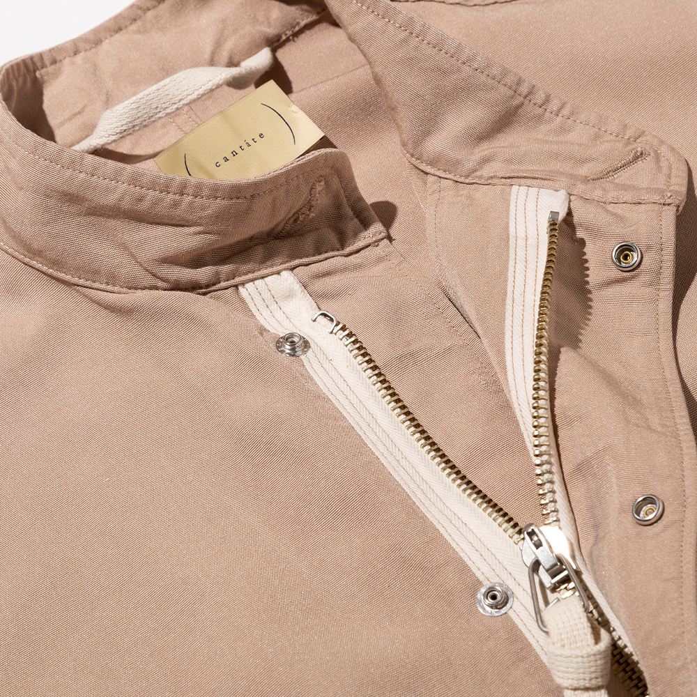 Washable Silk Grosgrain Fish-Tail Coat